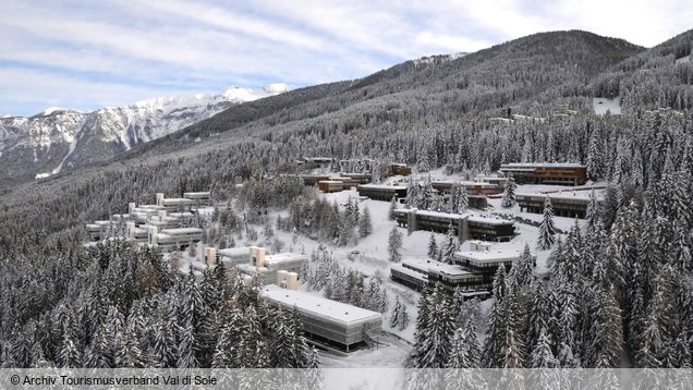 Snow depth Marilleva 1400 - weather - webcam - ski piste - ski lift