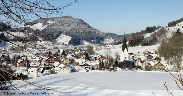 Missen-Wilhams Skigebiet - Pistenplan Thalerhöhe