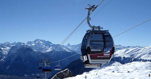 Fiesch Ski resort - Piste map Aletsch Arena