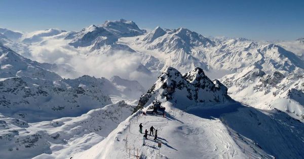 Ski region 4 Vallées - Ski resorts - Piste map