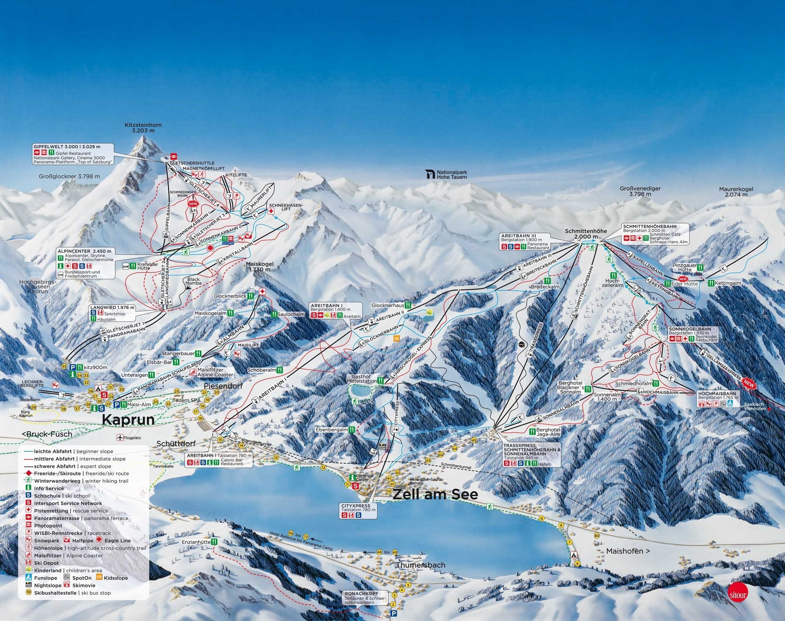 Piste Map Heiligenblut / Grossglockner – IPRH
