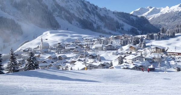 Heiterwang Skigebiet - Pistenplan Skischaukel Berwangertal