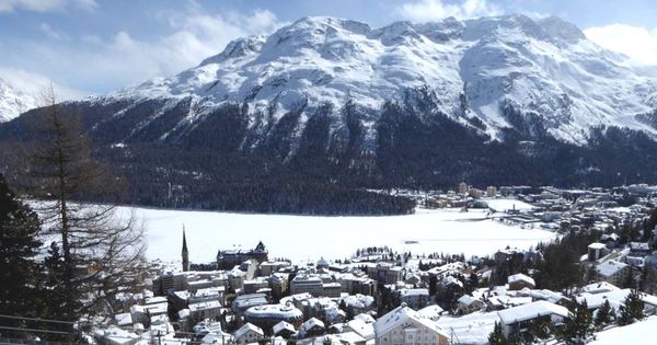 Pontresina (St. Moritz) Skigebied - Pistekaart Corviglia