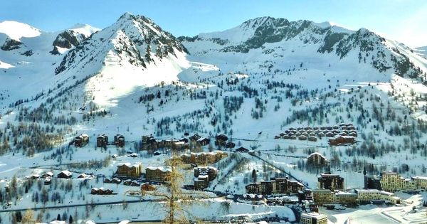 Isola 2000 Estación de esquí - Mapa de pistas Isola 2000