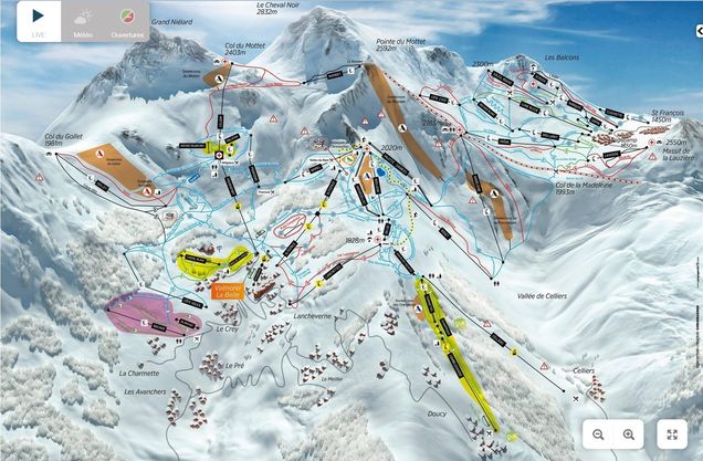 Domaine skiable Valmorel - Appréciation Le Grand Domaine - Rapport ...