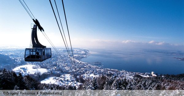 Ski area Bregenz - Rating Pfänder - Test report - Piste map