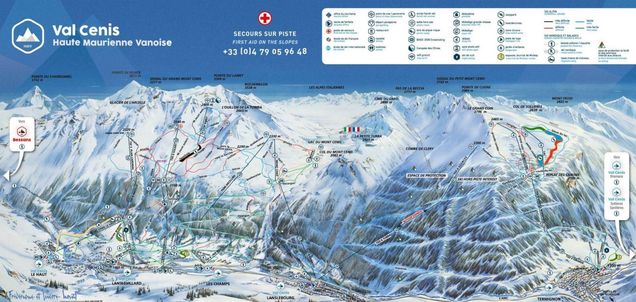 Domaine skiable Val Cenis - Appréciation Val Cenis Vanoise - Rapport ...