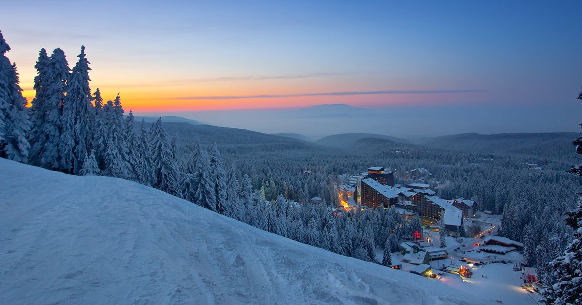 Borovets Ski resort - Piste map Borovets