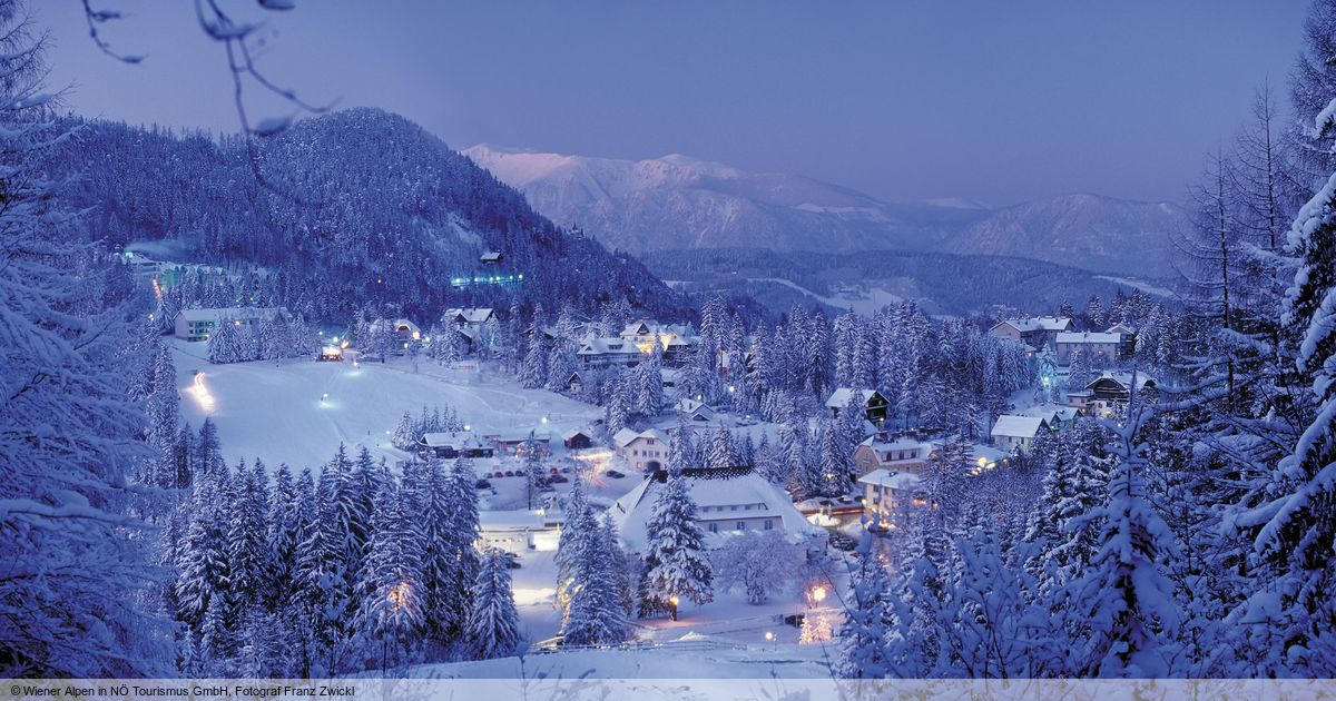Semmering Schigebiet - Pistenplan Zauberberg