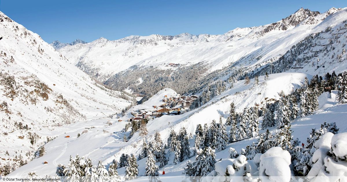 Obergurgl - Hochgurgl Skigebiet - Pistenplan Gurgl – Obergurgl-Hochgurgl