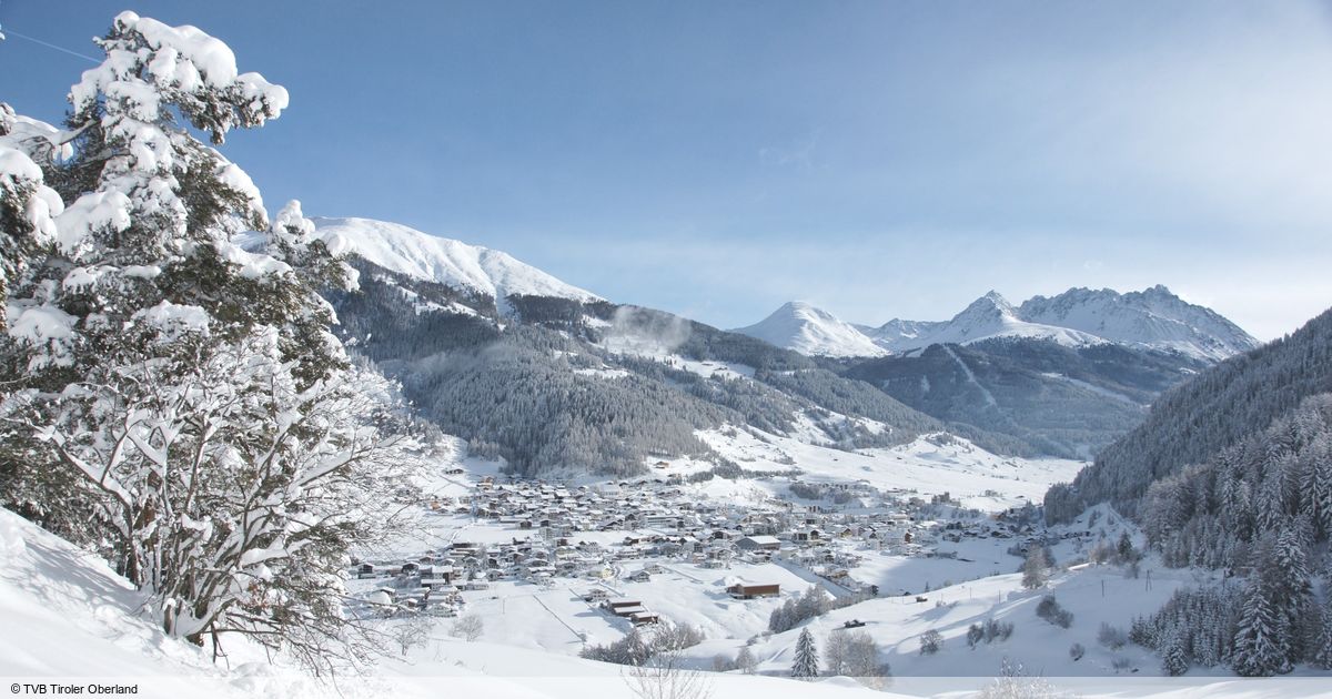 Nauders Ski resort - Piste map Zwei Länder Skiarena
