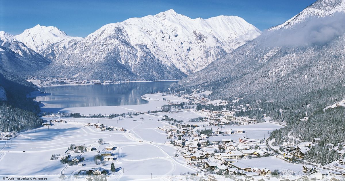 Maurach Skigebiet - Pistenplan Rofan