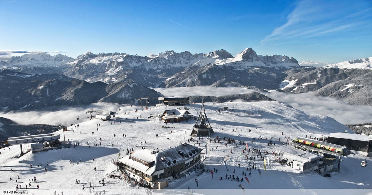 Kronplatz (Zuid-Tirol) Skigebied - Pistekaart Kronplatz