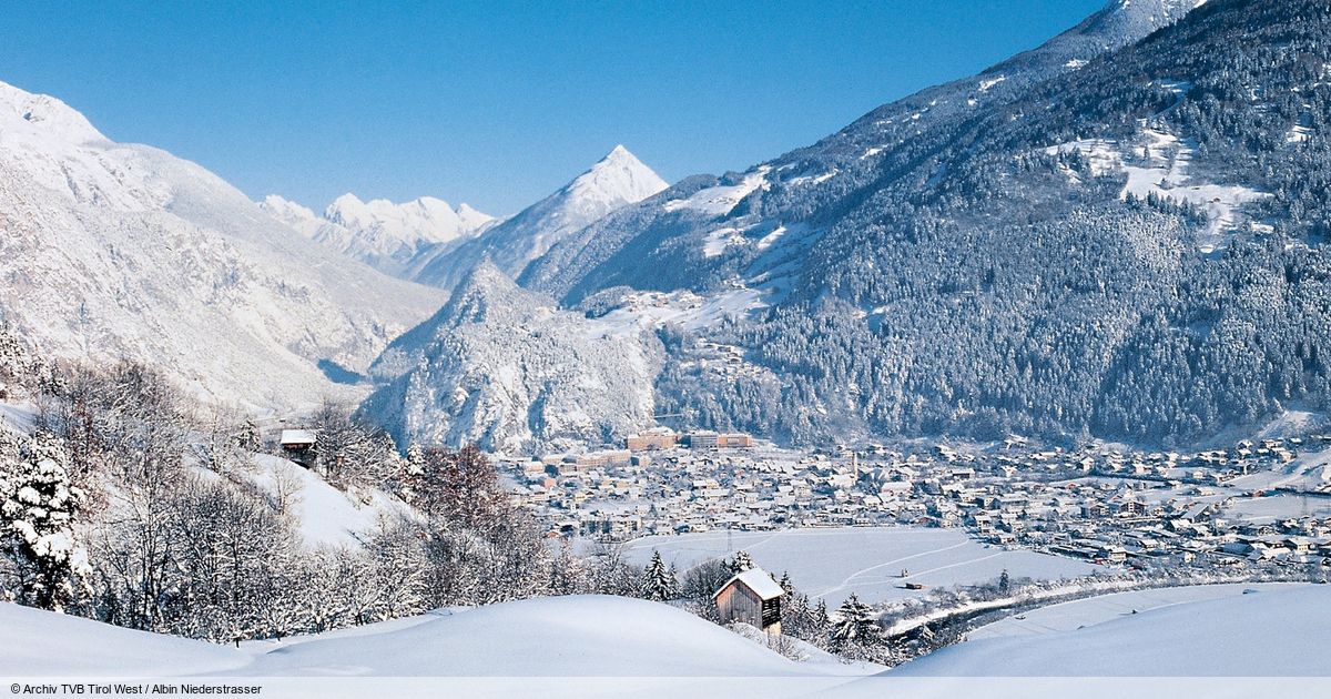 Zams Skigebied - Pistekaart Venet