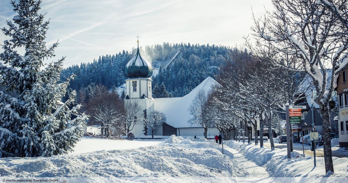 Hinterzarten Ski resort - Piste map Skizentrum Windeck - Hinterzarten