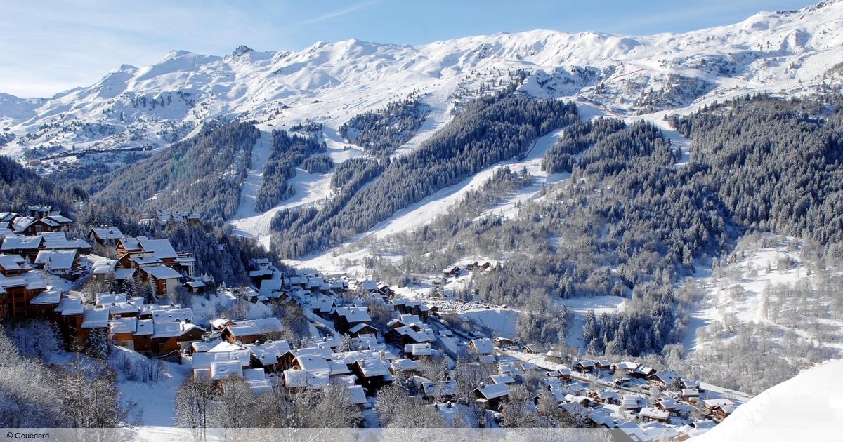 Méribel Station de ski - Plan des pistes Méribel