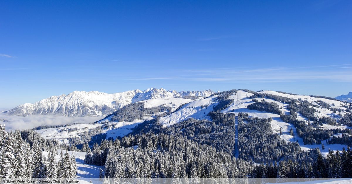 Ellmau Ski resort - Piste map SkiWelt Wilder Kaiser - Brixental
