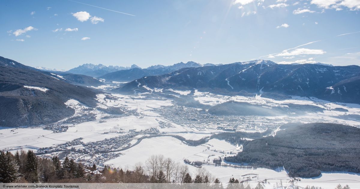 Bruneck Skigebiet - Pistenplan Kronplatz