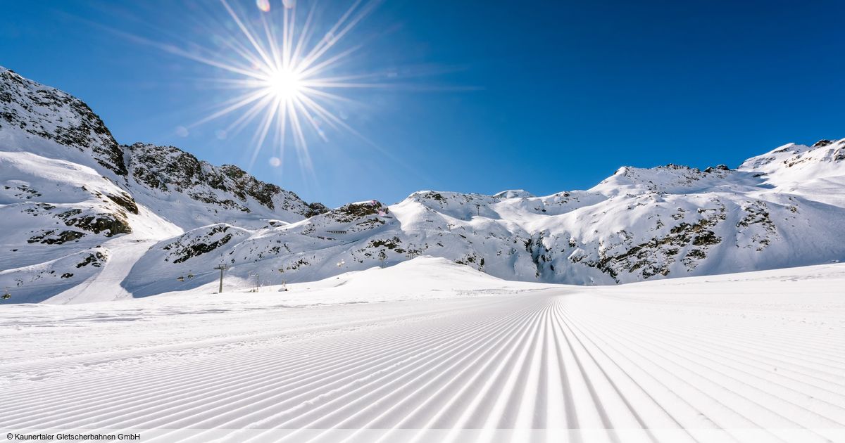 Narty Lodowiec Kaunertaler Gletscher z karnetem - Ferie zimowe ...
