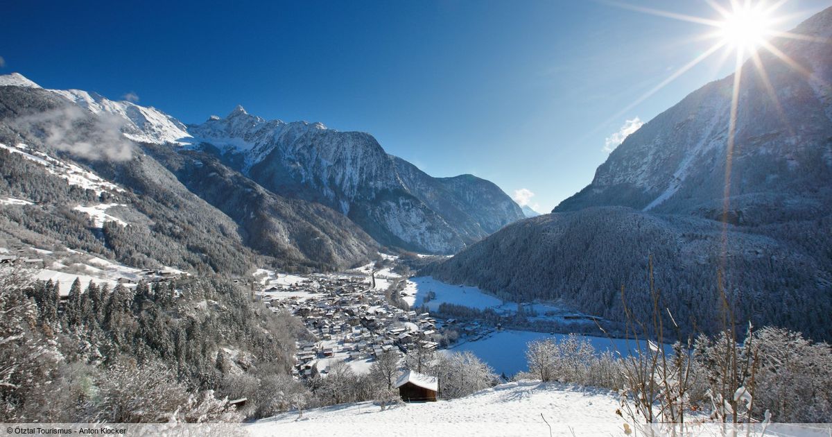 Oetz Ski resort - Piste map Hochoetz-Kühtai ski region