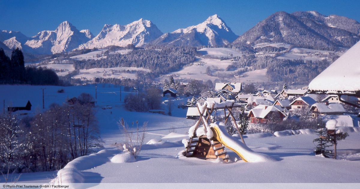 Windischgarsten Ski resort - Piste map Hinterstoder - Höss