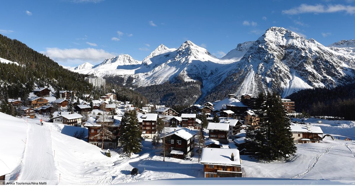 Arosa Ski resort - Piste map Arosa-Lenzerheide