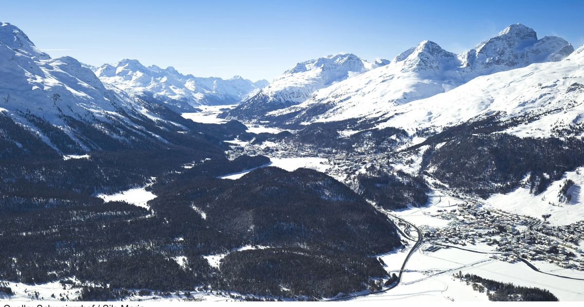 Sils Maria (St. Moritz) Ski resort - Piste map Piz Corvatsch