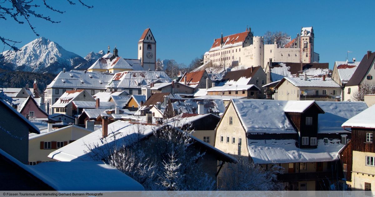 Füssen Ski resort - Piste map Winter sports arena Tegelberg