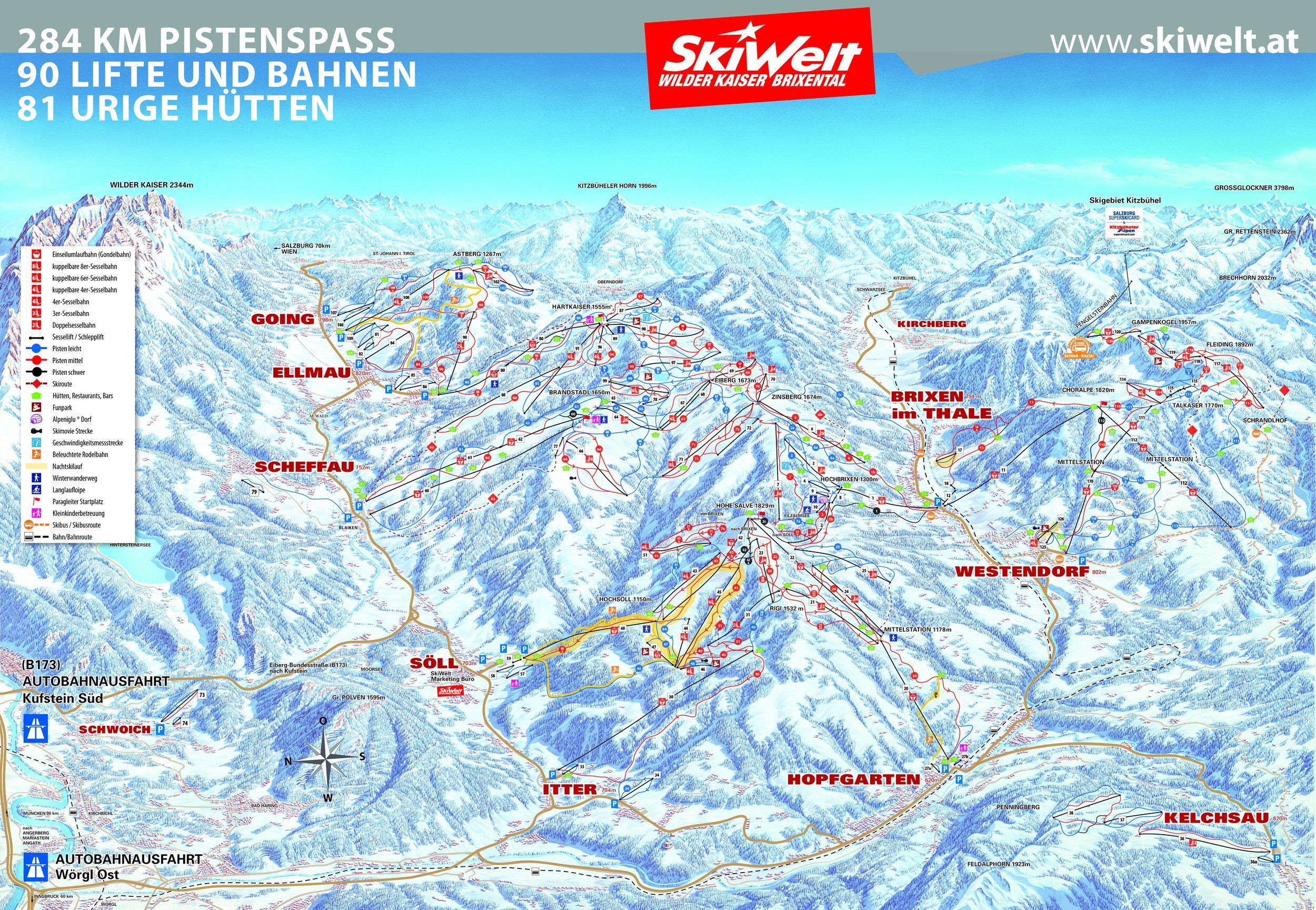 SKIURLAUB EBBS - WINTERURLAUB - SKIREISEN INKL. SKIPASS