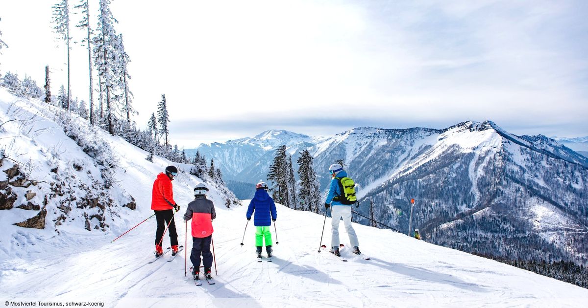 Lackenhof am Ötscher Skigebied - Pistekaart Lackenhof am Ötscher