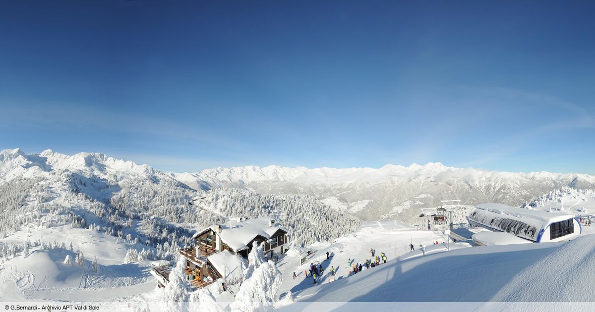 Folgarida Ski resort - Piste map Folgarida - Marilleva