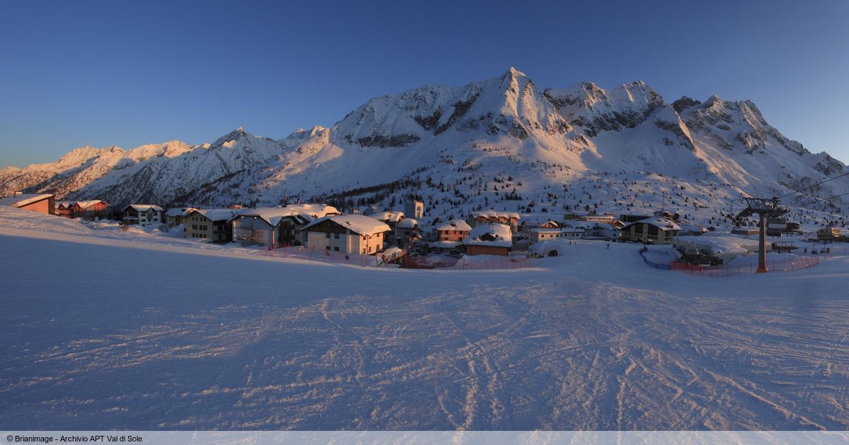 Passo del Tonale Ski resort - Piste map Pontedilegno - Tonale