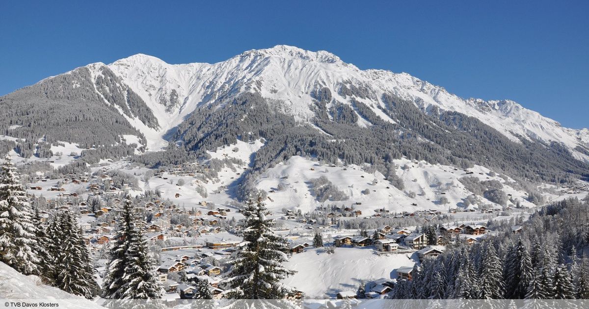 Klosters Ski resort - Piste map Davos Klosters Mountains