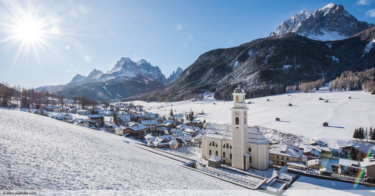 Sesto Ski resort - Piste map 3 Zinnen Dolomiten