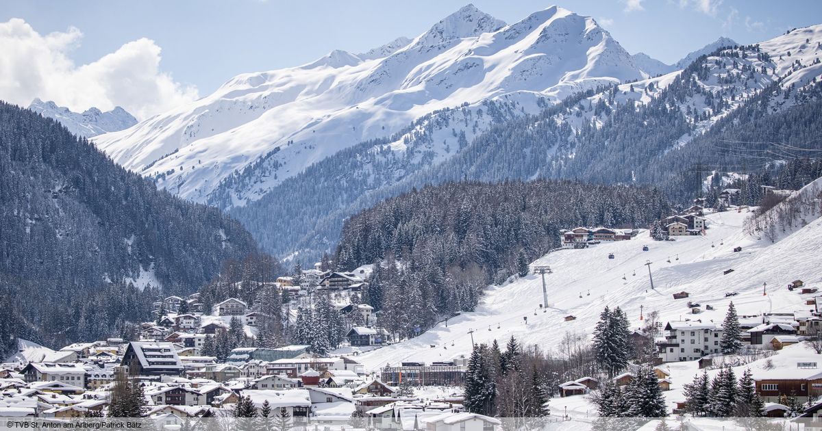 St. Anton Ski resort - Piste map Ski Arlberg