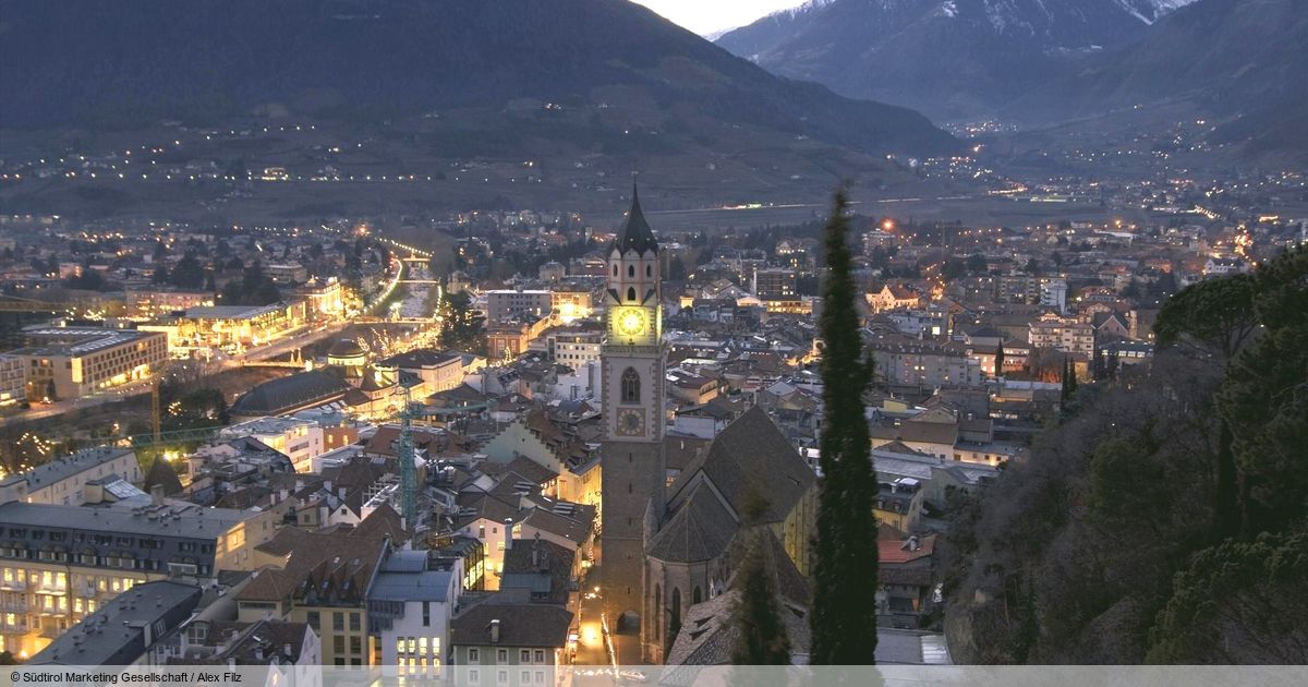 Merano Ski resort - Piste map Merano 2000