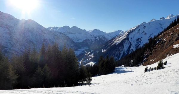 Bach im Lechtal Ski resort - Piste map Jöchelspitze - Bach