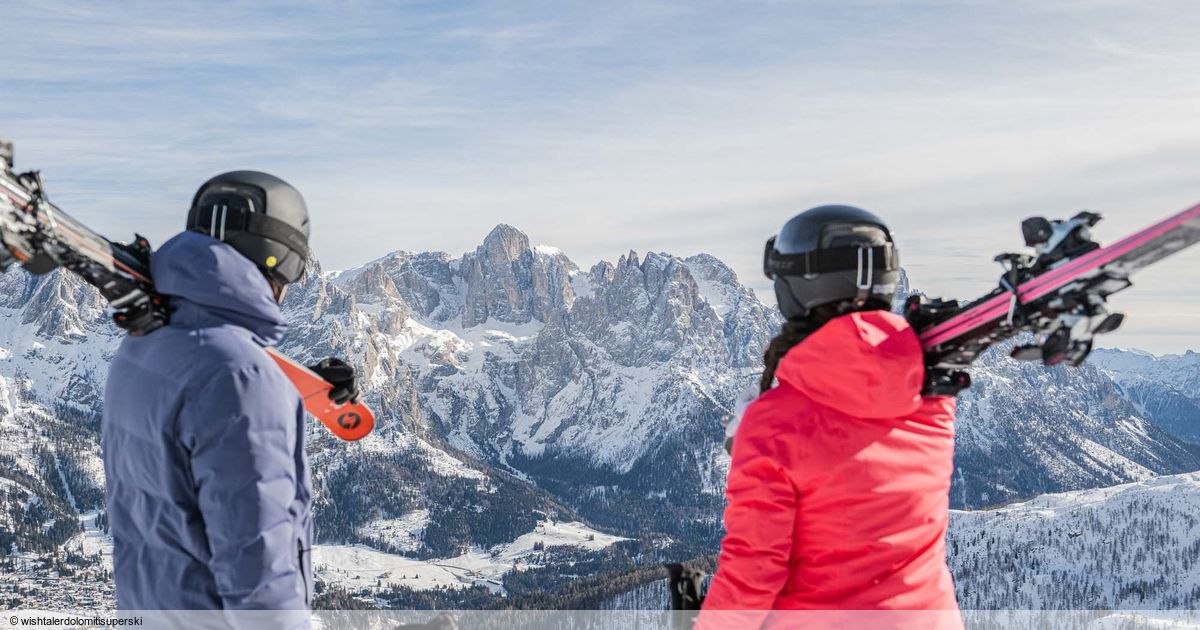 Welschnofen Ski resort - Piste map Carezza