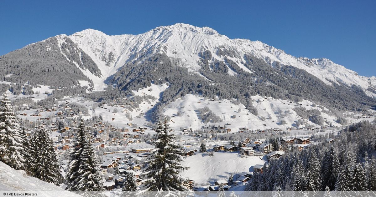 Davos Ski resort - Piste map Parsenn (Davos Klosters)