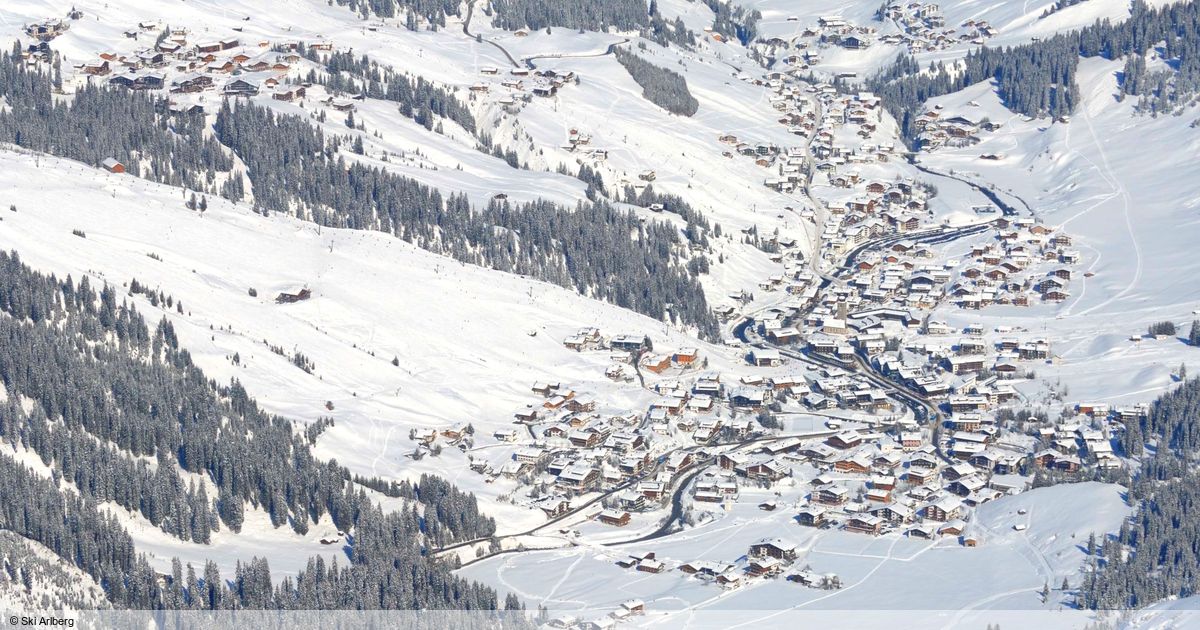 Lech Skigebied - Pistekaart Skiën Arlberg